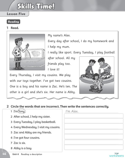 Extra activity_junior. Interactive worksheet | TopWorksheets