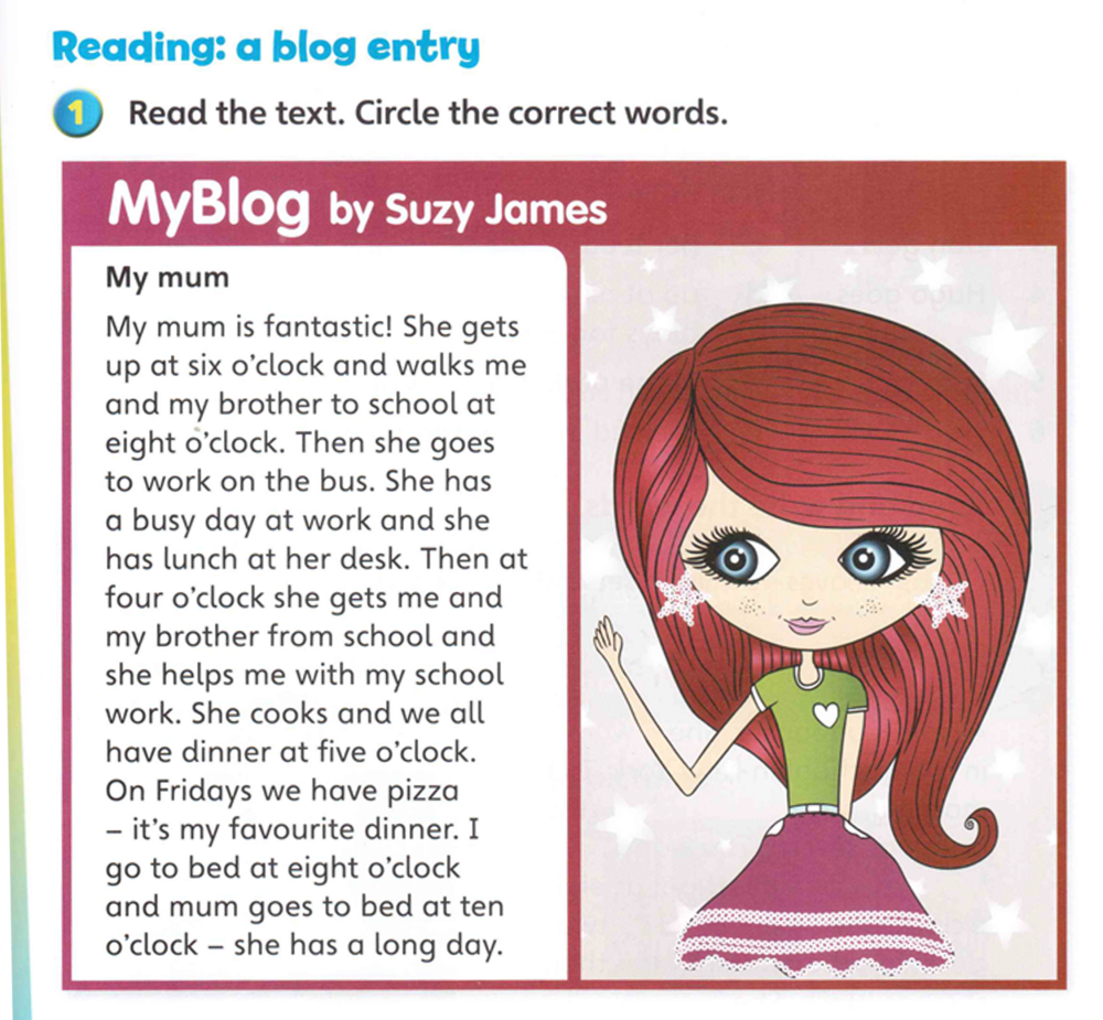 Level 2- Unit 1 Reading Task. Interactive worksheet | TopWorksheets