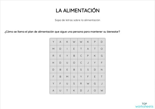 alimentos naturales, procesados y ultraprocesados. Ficha interactiva ...