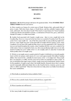 MT_Reading new. Interactive worksheet | TopWorksheets