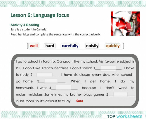 Access 8 - T1 - U1 - L6 - Act 4B. Interactive worksheet | TopWorksheets