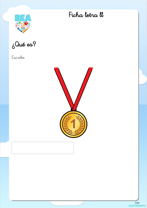 Ficha letra ll. Ficha interactiva | TopWorksheets