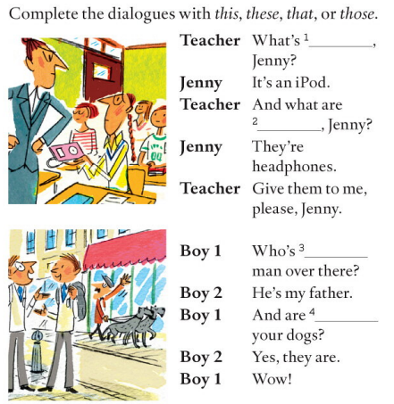 Demonstrative pronouns. Interactive worksheet | TopWorksheets