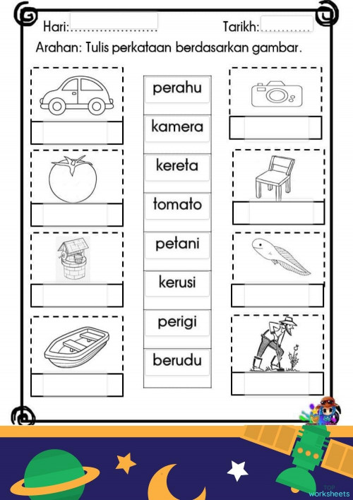 Bahasa Melayu: interactive worksheets and online exercises | TopWorksheets
