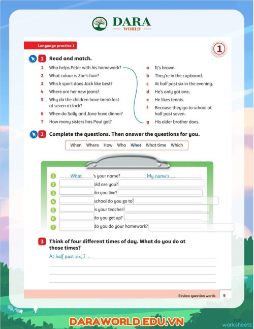 ADJECTIVE ORDER : OSASCOMP. Interactive worksheet | TopWorksheets