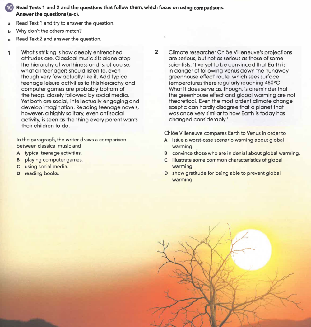 EXAM TRAINER C1 - PART 5 reading. Interactive worksheet | TopWorksheets