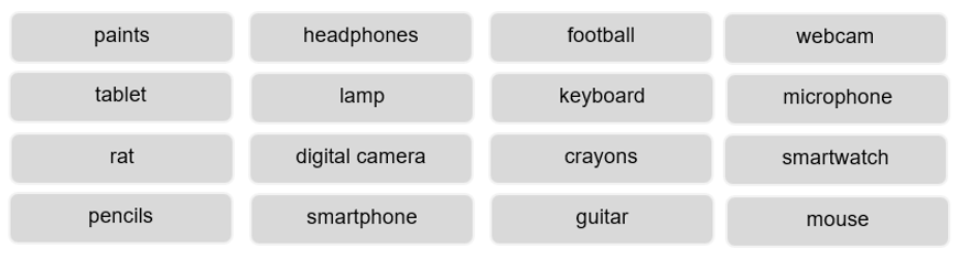 Circle the non-digital devices. Interactive worksheet | TopWorksheets