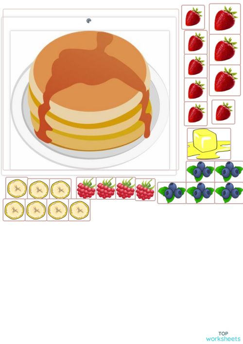 pancake day. Interactive worksheet | TopWorksheets