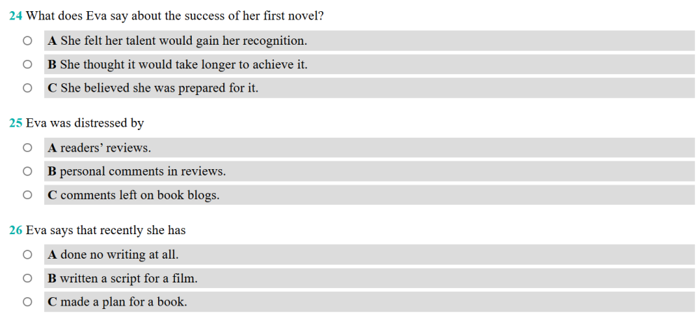 B2 First Listening Part 4 (Multiple choice). Interactive worksheet ...