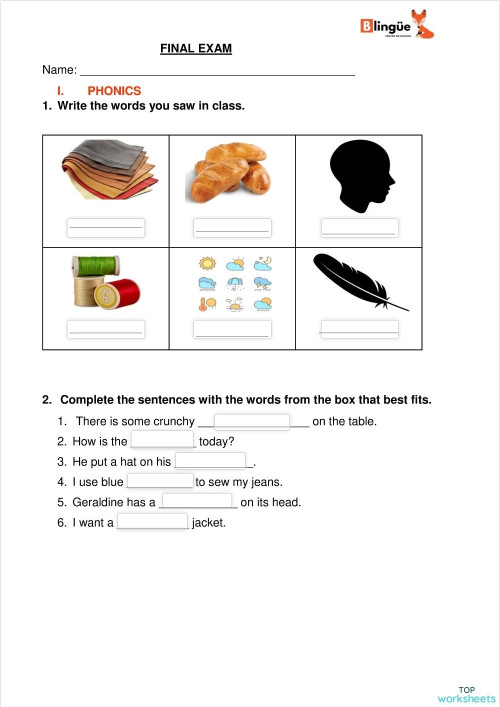 Ov 6 adjectives. Interactive worksheet | TopWorksheets