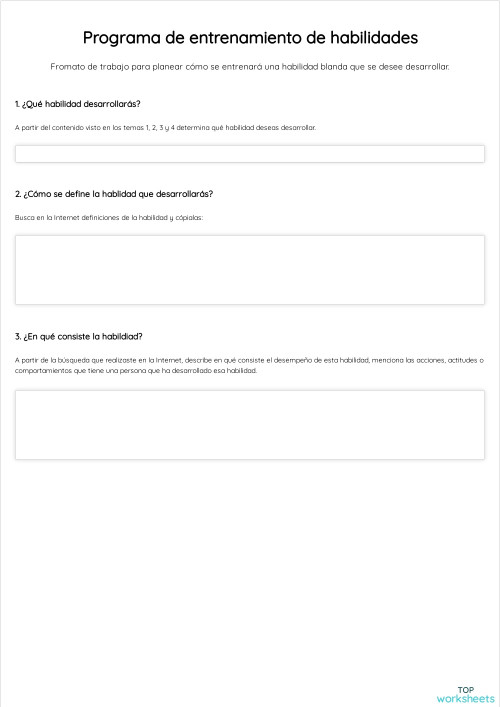 Habilidades Motrices Bsicas Ficha Interactiva