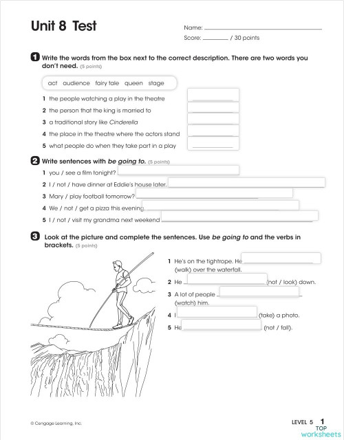 Look 5 unit 8. Interactive worksheet | TopWorksheets