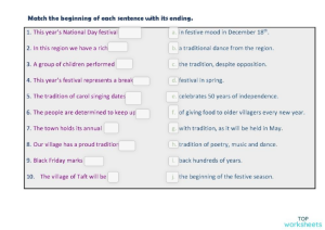 UNIT 2- MATCHING. Interactive worksheet | TopWorksheets