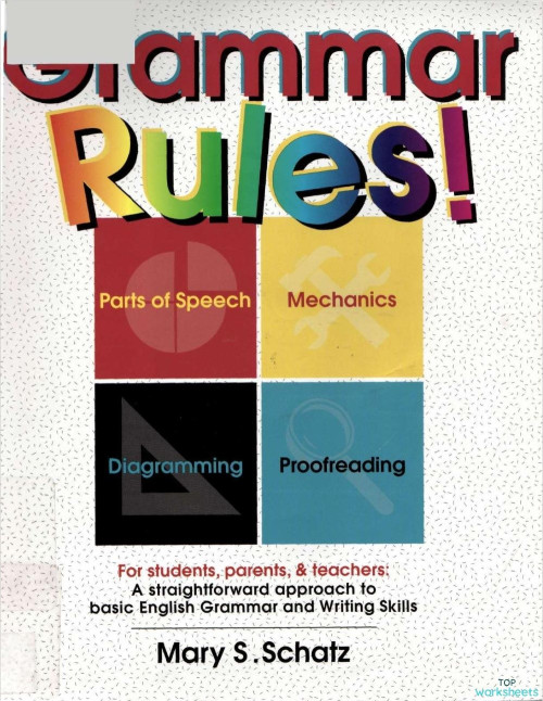 Grammar Rules book 1. Interactive worksheet | TopWorksheets