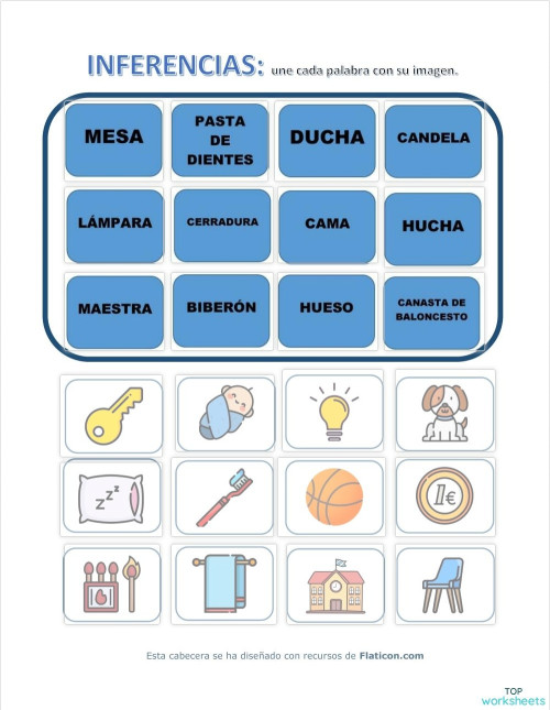 INFERENCIAS. Ficha interactiva | TopWorksheets