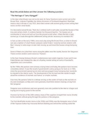 Literacy Year 10. Interactive worksheet | TopWorksheets