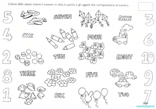Interactive worksheets and online exercises in italian | TopWorksheets