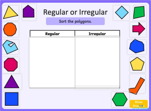 Grade 5 Classifying Polygons. Interactive worksheet | TopWorksheets