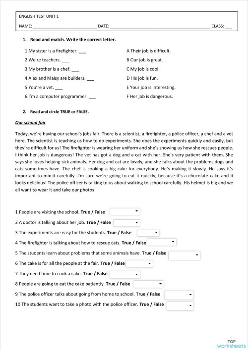 A1 English Frequency Adverbs. Interactive worksheet | TopWorksheets
