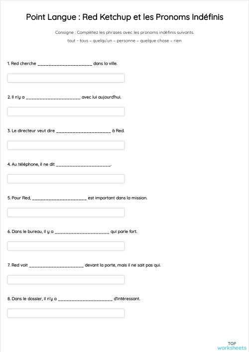 ma routine. Fiche interactive | TopWorksheets