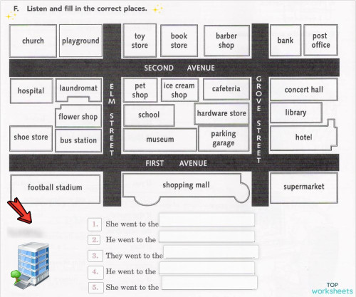 Directions SbS2 WB Part 1.. Interactive worksheet | TopWorksheets