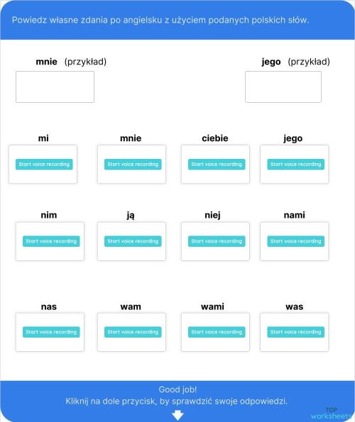 Interactive worksheets and online exercises in Poland | TopWorksheets
