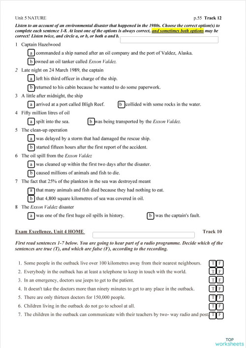 F1 Listening_Weather_Waldez. Interactive worksheet | TopWorksheets