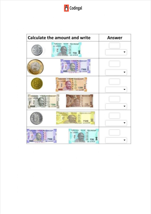 M_G02M16L68_WC02_Counting currency notes. Interactive worksheet ...