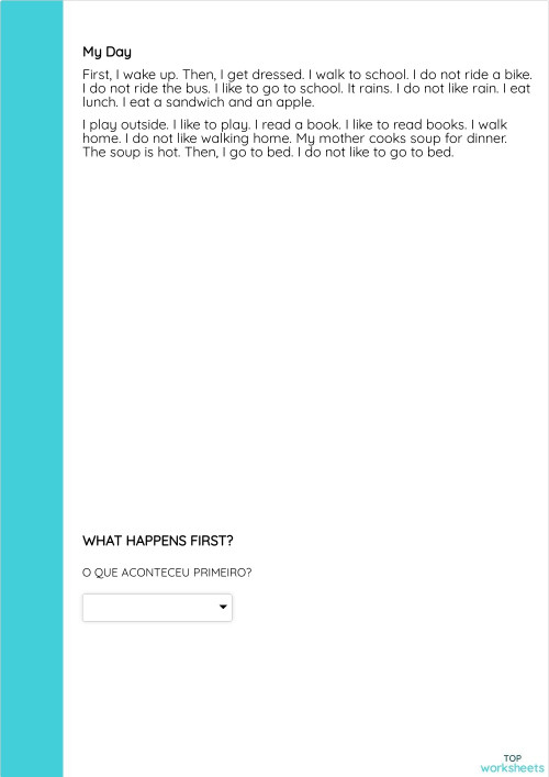Third Lesson - During Class. Ficha interativa | TopWorksheets
