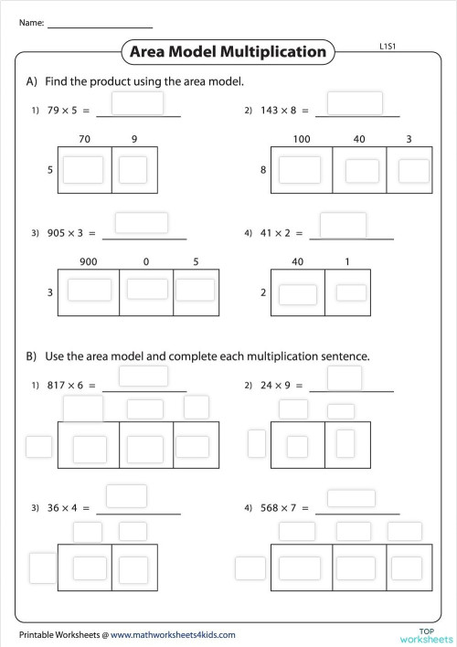 Multiplication: interactive worksheets and online exercises | TopWorksheets