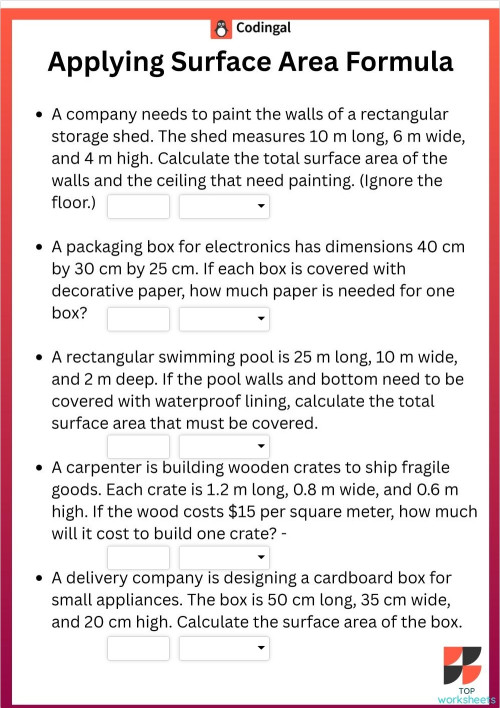 M_G05M17L48_WA01_Applying_Surface_Area_Formula_3. Interactive worksheet ...