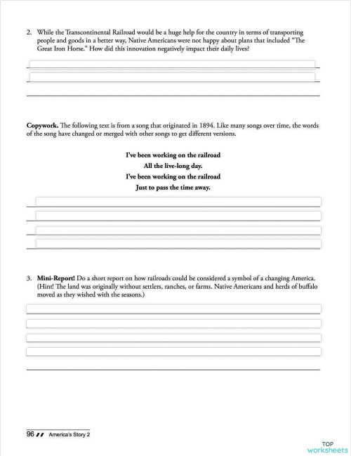 Chapter 9: Written Page Pg 96. Interactive worksheet | TopWorksheets