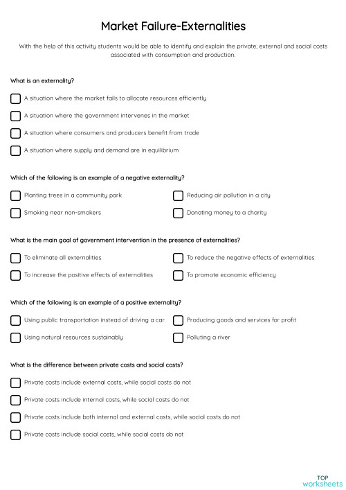 Economic sectors: interactive worksheets and online exercises ...