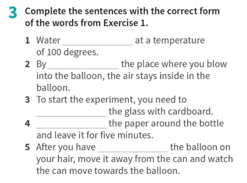 UNIT 16 VOCABULARY PAG 64. Interactive worksheet | TopWorksheets