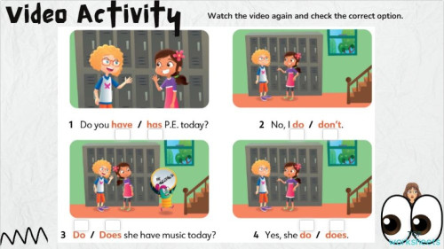 Video_Activity. Interactive worksheet | TopWorksheets