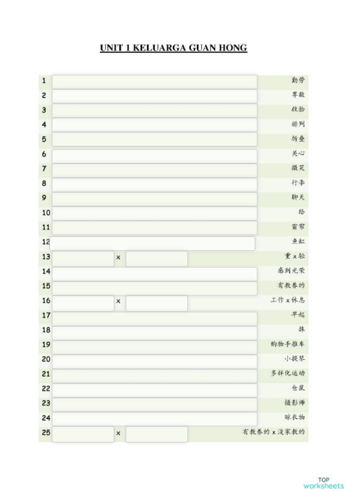 Tahun 2 Interactive Worksheets And Online Exercises Topworksheets