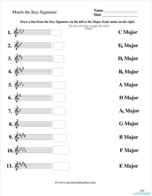 Alto Clef Lines. Interactive worksheet | TopWorksheets
