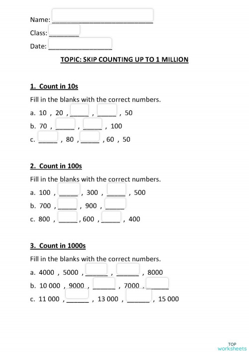 SKIP COUNTING UP TO 1 MILLION Interactive Worksheet TopWorksheets skip-counting-up-to-1-million-interactive-worksheet-topworksheets
