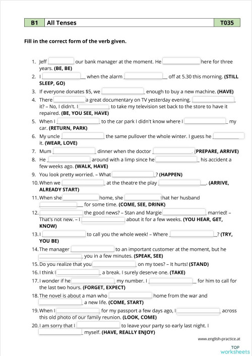 English P4 Final Test. Interactive worksheet | TopWorksheets