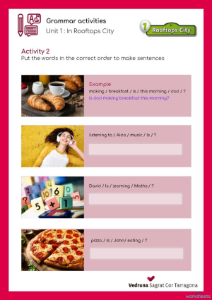 Class act Unit 1 Grammar 2. Ficha interactiva | TopWorksheets