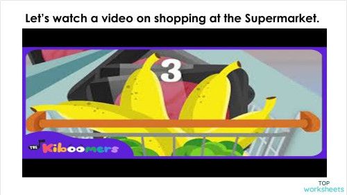 Lets go shopping 6C. Interactive worksheet | TopWorksheets