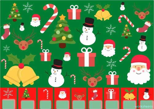 Busca y cuenta. Ficha interactiva | TopWorksheets