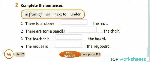 U7, l3 (p2). Interactive worksheet | TopWorksheets