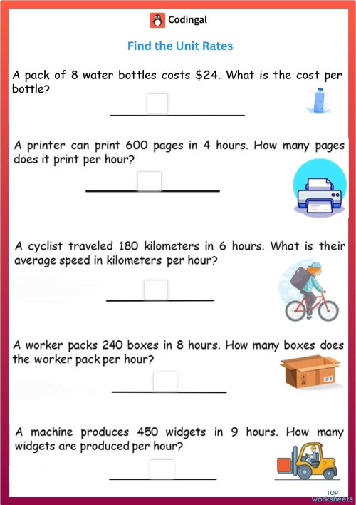 M_G06M06L24_WC01_Understanding Unit Rates. Interactive worksheet ...