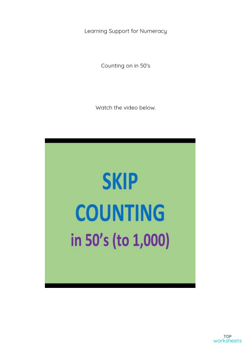 Numbers 7-4. Interactive worksheet | TopWorksheets