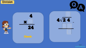 Division problems. Interactive worksheet | TopWorksheets