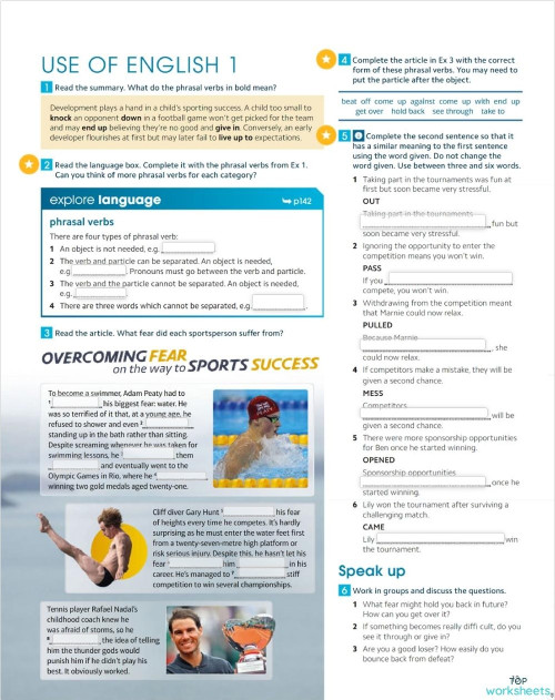 B2+ page 13. Interactive worksheet | TopWorksheets