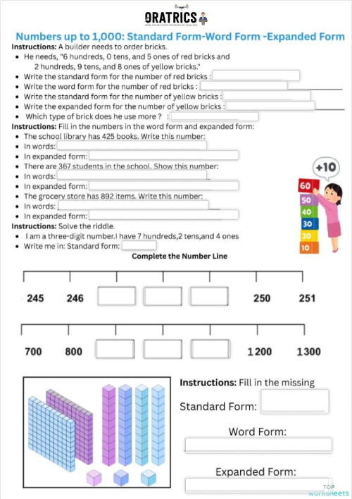 Expanded Form EE. Interactive worksheet | TopWorksheets
