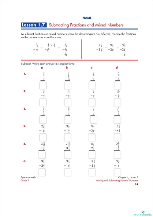 Creating word problems (textbook P. 32). Interactive worksheet | TopWorksheets