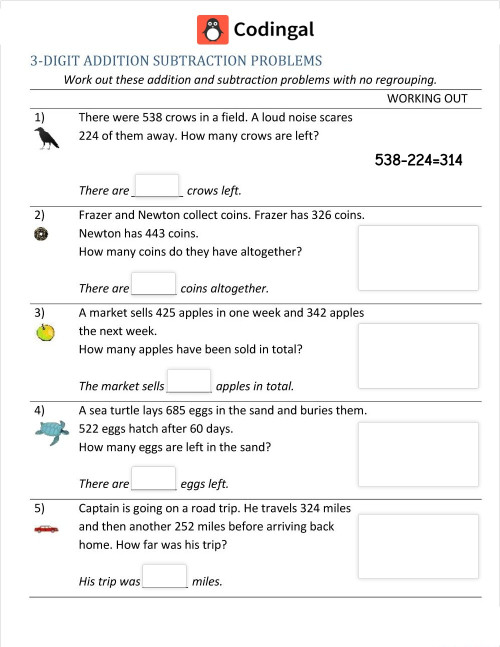 M_G02M08L36_WE01_3-Digit Addition and Subtraction Problems ...